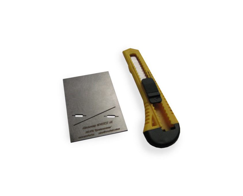 Cross Hatch Adhesion Plate NOVOTEST AH-16276 - Ranbert InterTech