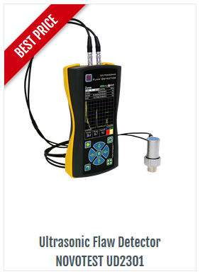 Ultrasonic Flaw Detector NOVOTEST UD2301 left - Ranbert InterTech